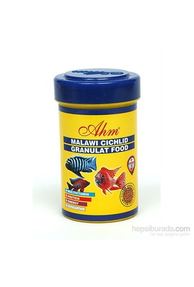 Malawi Cichlid Gran.100 Ml Balık Yemi