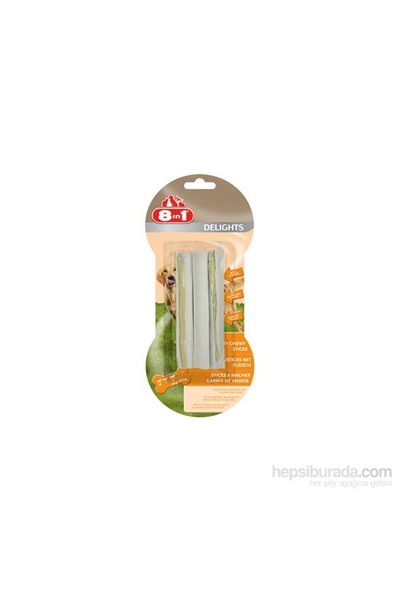 8 IN 1 Delights Bones Köpekler İçin Ağız Bakım Kemiği 3'lü Sticks 8 IN 1 Delights Bones Köpekler İçin Ağız Bakım Kemiği 3'lü Sticks