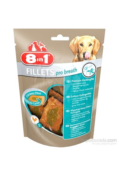8in1 Pro Breath Köpek Ödülü 80 gr köpek ödülü 8in1 Pro Breath Köpek Ödülü 80 gr köpek ödülü