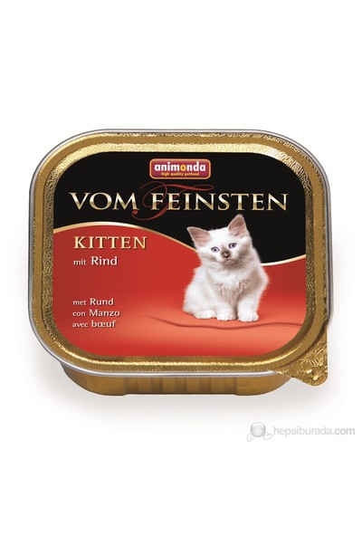 Animonda V.F.Kitten Sığır Etli Yavru Kedi Konserve 100 Gr kk Animonda V.F.Kitten Sığır Etli Yavru Kedi Konserve 100 Gr kk