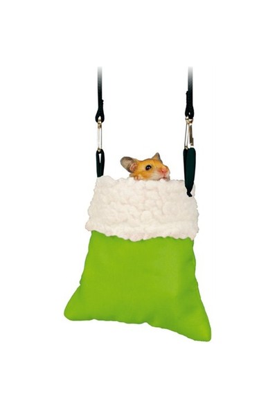 Trixie Hamster İçin Peluş Çanta, 11/14X12Cm Trixie Hamster İçin Peluş Çanta, 11/14X12Cm