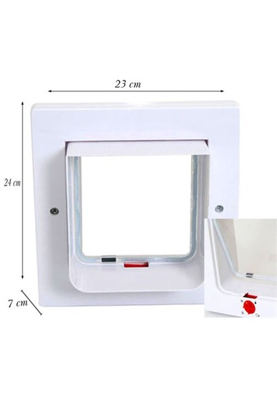 Kudi Kd1901141 Kedi Köpek Kapısı (25X20x5,5)