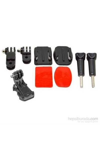 Trx-Pro Gopro Hero 2 3 3+ 4, Kask Bağlantı Seti-B