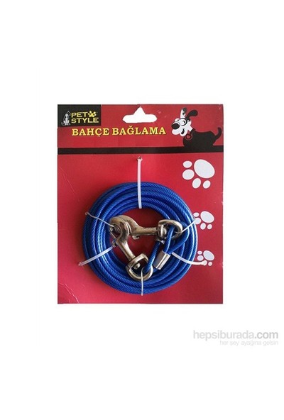 Pet Style Bahçe Bağlama Halatı 4,5 M
