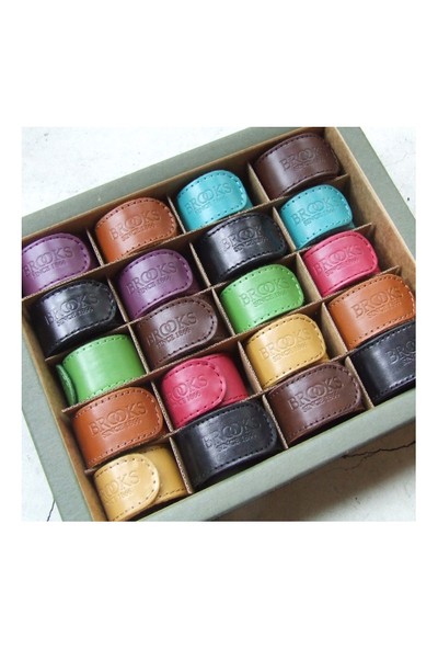 Brooks Deri Paça Bandı Koyu Kahverengi