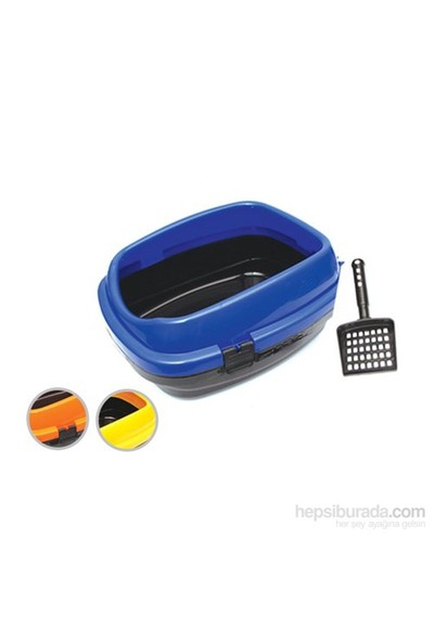 Kürekli Lux Kedi Tuvaleti (Kum Küreği Hediye) Kürekli Lux Kedi Tuvaleti (Kum Küreği Hediye)