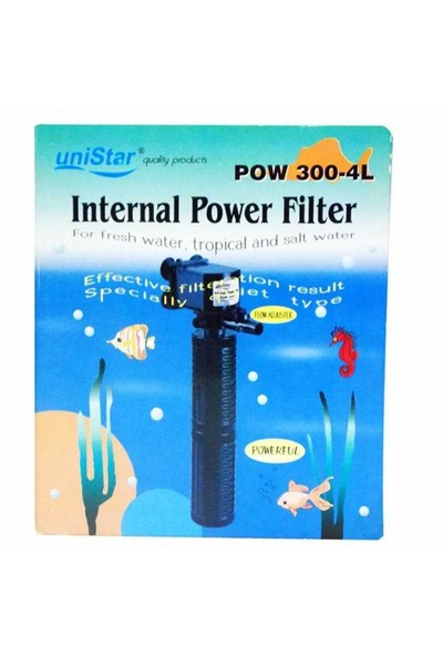 Unistar Akvaryum İç Filtre 2000 L/H 100-P304l Unistar Akvaryum İç Filtre 2000 L/H 100-P304l