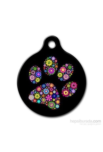 Dalis Pet Tag - Pati Desenli Yuvarlak Kedi Köpek Künyesi (İsimlik) Dalis Pet Tag - Pati Desenli Yuvarlak Kedi Köpek Künyesi (İsimlik)