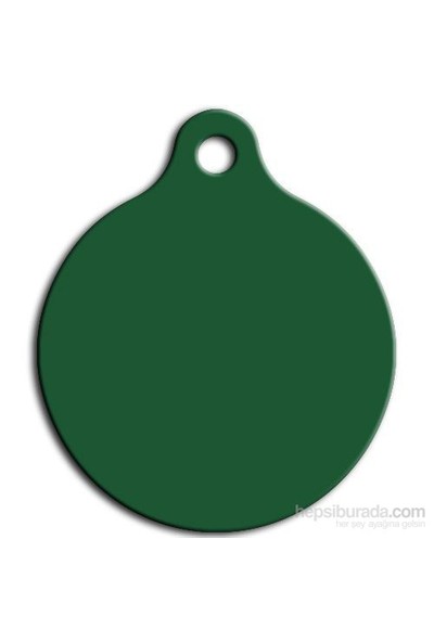 Dalis Pet Tag - Büyük Daire Köpek Künyesi (İsimlik)