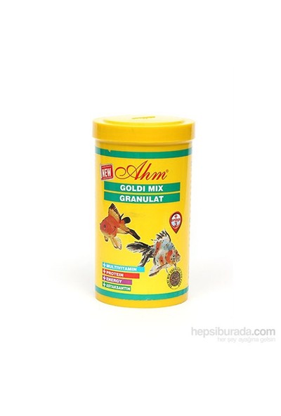 Goldi Mix Gran.1000 Ml Balık Yemi Goldi Mix Gran.1000 Ml Balık Yemi