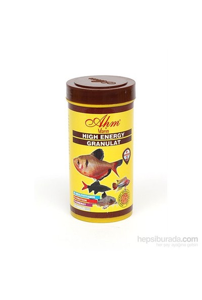High Energy Granulat 250 Ml Balık Yemi High Energy Granulat 250 Ml Balık Yemi