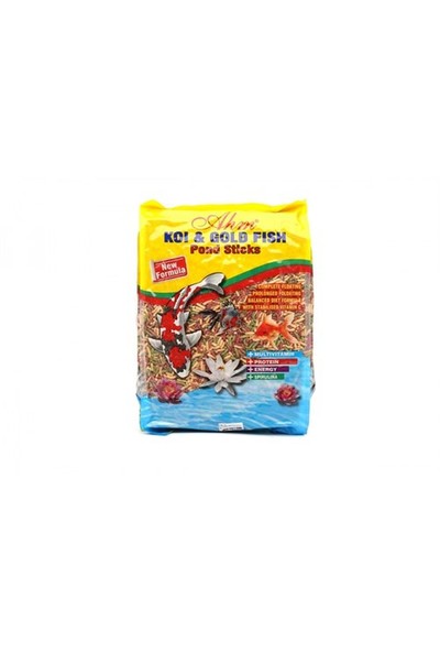 Balık Yemi Koi Goldfish Mix Pond Sticks 1 Kg