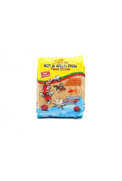 Balık Yemi Koi Goldfish Naturel Pond Sticks 1 Kg