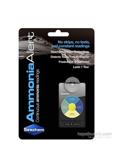 Seachem Ammonıa Alert Amonyak Göstergesi Seachem Ammonıa Alert Amonyak Göstergesi