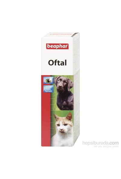 Beaphar Oftal Eyewater- Göz Temizleme Losyonu 50 Ml Beaphar Oftal Eyewater- Göz Temizleme Losyonu 50 Ml