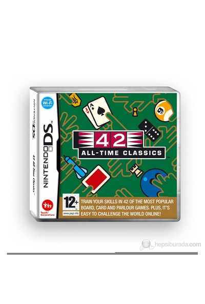 Nintendo OYUN DS 42 All Time Classic UKV. Nintendo OYUN DS 42 All Time Classic UKV.