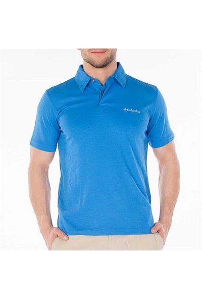 Columbia Em6527-422 Sun Ridge Mavi Erkek T-Shirt
