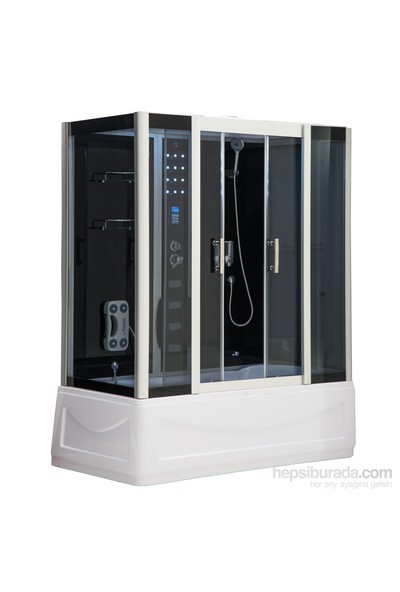 Hydrocabin 2168 168*88 Elit Compact Sistem Jakuzili Ve Buhar Sistemli Küvet + Kabin Hydrocabin 2168 168*88 Elit Compact Sistem Jakuzili Ve Buhar Sistemli Küvet + Kabin