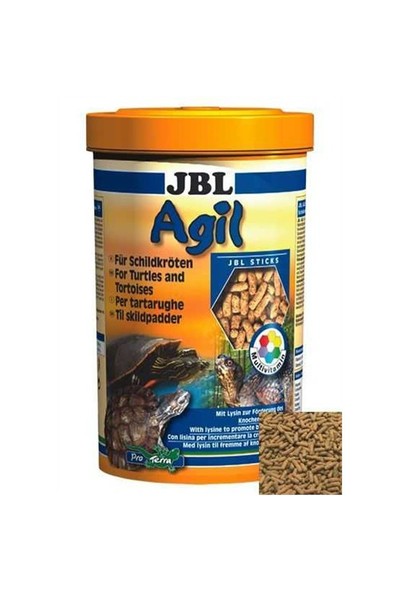 Jbl Agil Kaplumbağalar İçin Çubuk Yem 250 Ml
