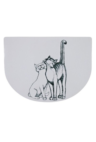 Trixie Kedi Mama Servisi 40×30 cm Yarım Daire