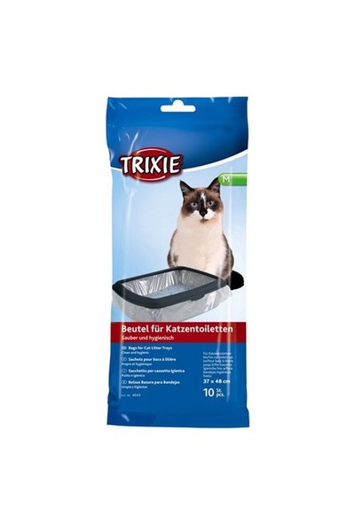 Trixie kedi kumu torbası M 37x48cm, 10 Adet Trixie kedi kumu torbası M 37x48cm, 10 Adet