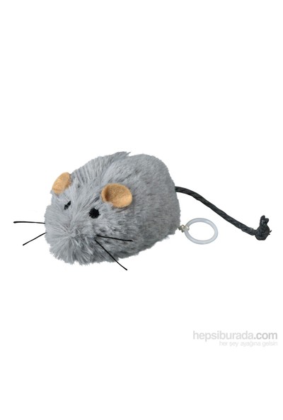 Trixie Kedi Oyuncağı, Peluş Titreşimli Fare 8Cm