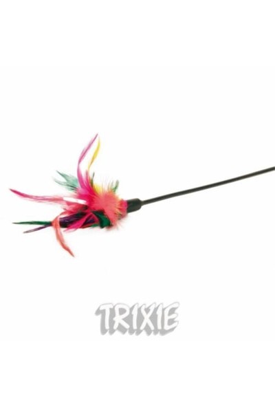 Trixie kedi oyuncağı, tüylü sopa 50cm