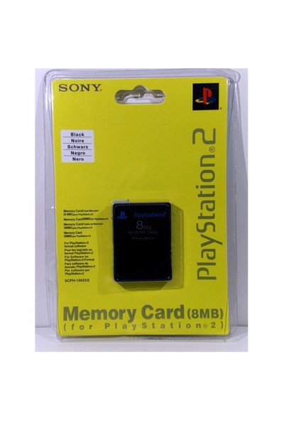 Sony PS2 8MB Memory Card Sony PS2 8MB Memory Card