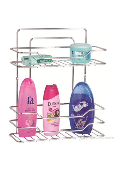 Ece Metal İki Raflı Şampuanlık