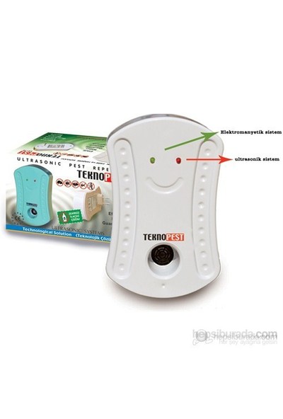 Tekno Pest Ultrasonik Fare Ve Haşere Kovucu Tekno Pest Ultrasonik Fare Ve Haşere Kovucu
