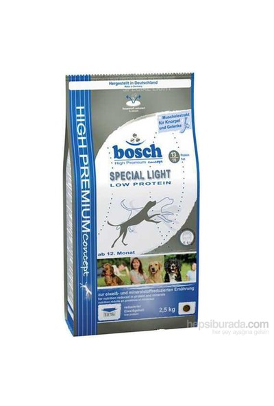 Bosch Special Light Özel Diyet Formüllü Köpek Maması 2,5 Kg