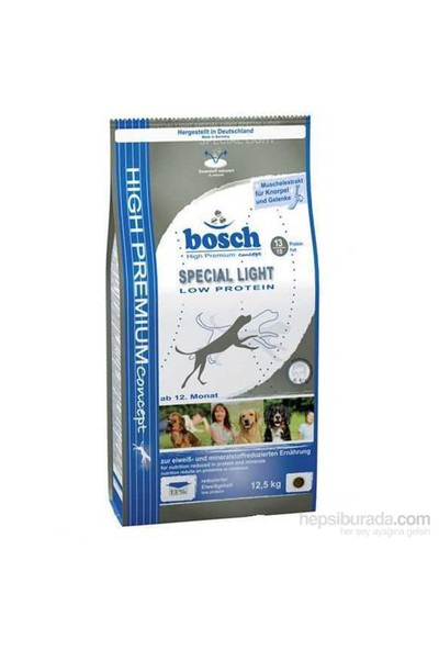 Bosch Special Light Özel Diyet Formüllü Köpek Maması 12.5 Kg