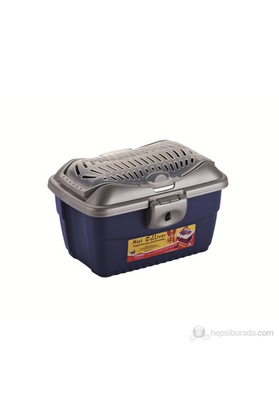 Stefanplast Tavşan - Hamster Taşıma Kafesi Mavi Küçük 40x32x24h Stefanplast Tavşan - Hamster Taşıma Kafesi Mavi Küçük 40x32x24h