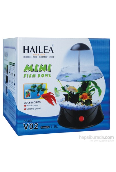 Hailea V-01 Akvaryum Fanus (Gümüş) Hailea V-01 Akvaryum Fanus (Gümüş)