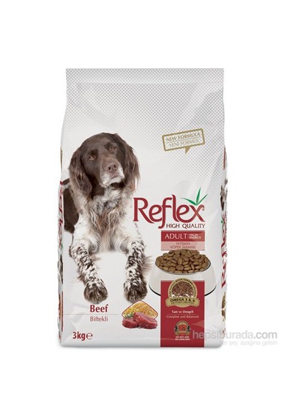 Reflex Dog High Energy Beef Yüksek Enerjili Yetişkin Köpek Maması 3 Kg Reflex Dog High Energy Beef Yüksek Enerjili Yetişkin Köpek Maması 3 Kg