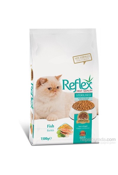 Reflex Sterilised Balıklı Kısırlaştırılmış Kedi Maması 1,5 Kg