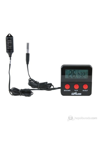 Uzaktan Kumandalı Sensörlü, Dijital Isı & Nem Ölçer