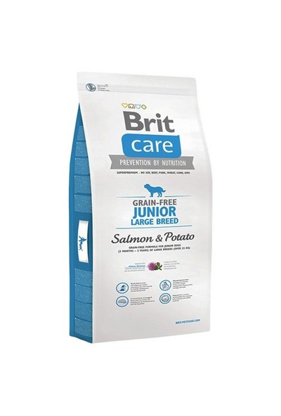 Brit Care Junior Large Tahılsız Somonlu Büyük Irk Yavru Köpek Maması 12 Kg Brit Care Junior Large Tahılsız Somonlu Büyük Irk Yavru Köpek Maması 12 Kg