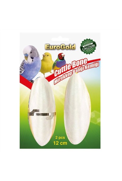 Eurogold Mürekkep Balığı Kemiği 2 Li 12 Cm Eurogold Mürekkep Balığı Kemiği 2 Li 12 Cm