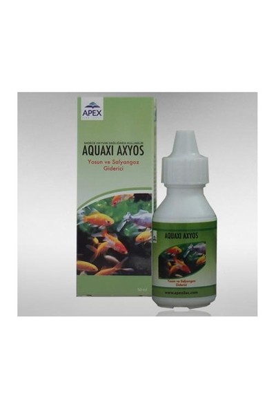 Apex Aquaxi Axyos Akvaryum Yosun Ve Salyangoz Giderici 50 Ml Apex Aquaxi Axyos Akvaryum Yosun Ve Salyangoz Giderici 50 Ml