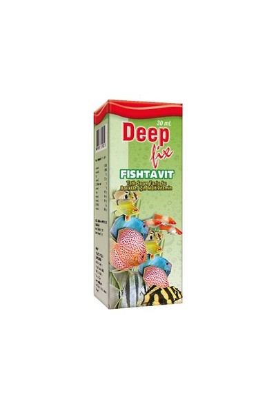Deep Fix Fishtavit (Balık Vitamini ) 30 Ml. Deep Fix Fishtavit (Balık Vitamini ) 30 Ml.