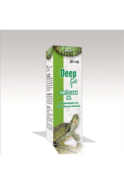 Deep Fix Turti Clean Jel (Kaplumbağa Bakım Jeli ) 30 Ml. Deep Fix Turti Clean Jel (Kaplumbağa Bakım Jeli ) 30 Ml.