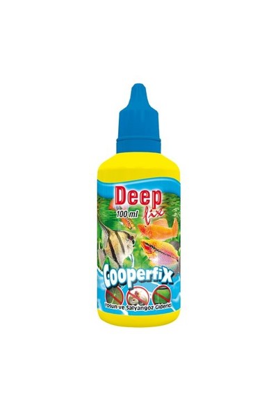 Deep Fix Cooperfix (Akvaryum Yosun Ve Salyangoz Gideri) 50 Ml. Deep Fix Cooperfix (Akvaryum Yosun Ve Salyangoz Gideri) 50 Ml.