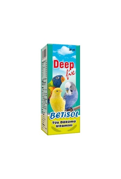 Deep Fix Betisol ( Tüy Dökümü Vitamini ) 30 Ml.