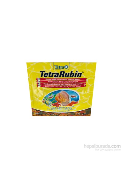 Tetra Rubin Flakes Balık Yemi 12 Gr Tetra Rubin Flakes Balık Yemi 12 Gr