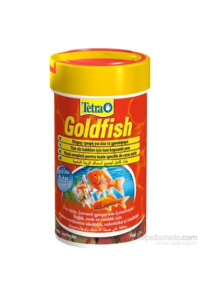Tetra Goldfısh Balık Yemi 100 Ml