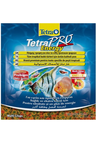 Tetra Pro Energy Crisps Balık Yemi 12 Gr