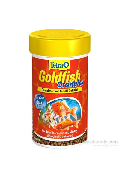 Tetra Goldfish Granules Balık Yemi 100 Ml Tetra Goldfish Granules Balık Yemi 100 Ml