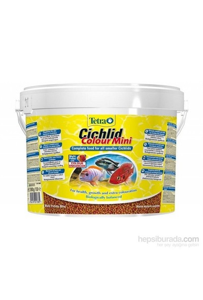 Tetra Cichlid Color Mini 10 Lt Tetra Cichlid Color Mini 10 Lt