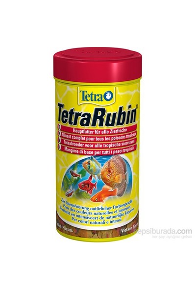 Tetra Rubin Flakes Balık Yemi 250 Ml Tetra Rubin Flakes Balık Yemi 250 Ml